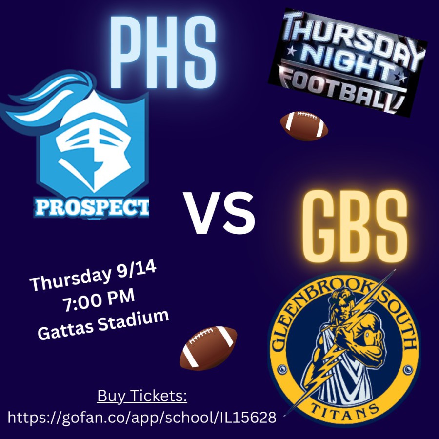 Prospect High School Football, Home of the Knights, 801 W. Kensington ...